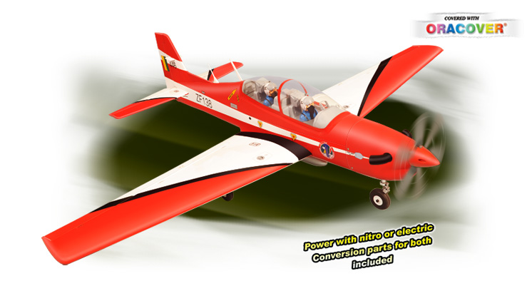 PH042 - TUCANO SCALE 1:7 ARF .46-.55 | Phoenixmodel.com | Phoenixmodel | Aircraft model Manufacturer